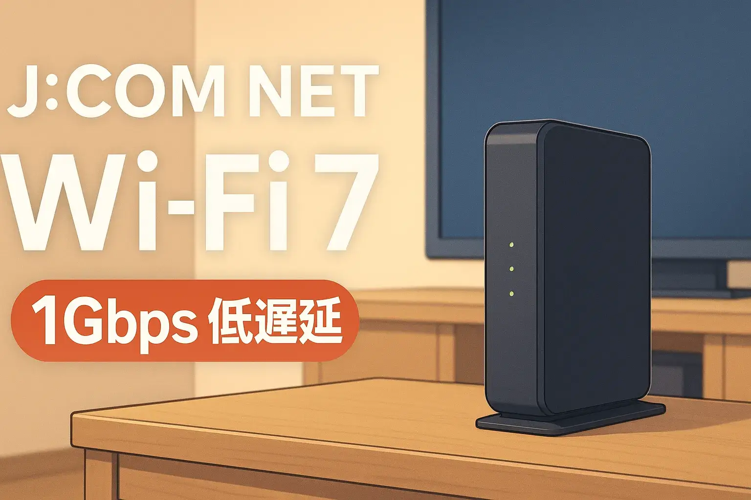 J:COM NET「1ギガ×Wi-Fi 7」はアリ？｜体感が変わる理由とゲーム向け遅延対策 | internet various ...